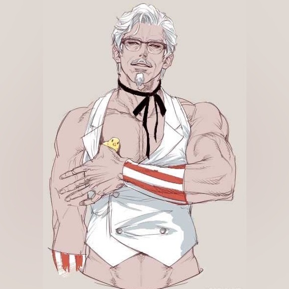 Poster Posse | Wall Decor | Sexy Kfc Man Full Sized Poster | Poshmark